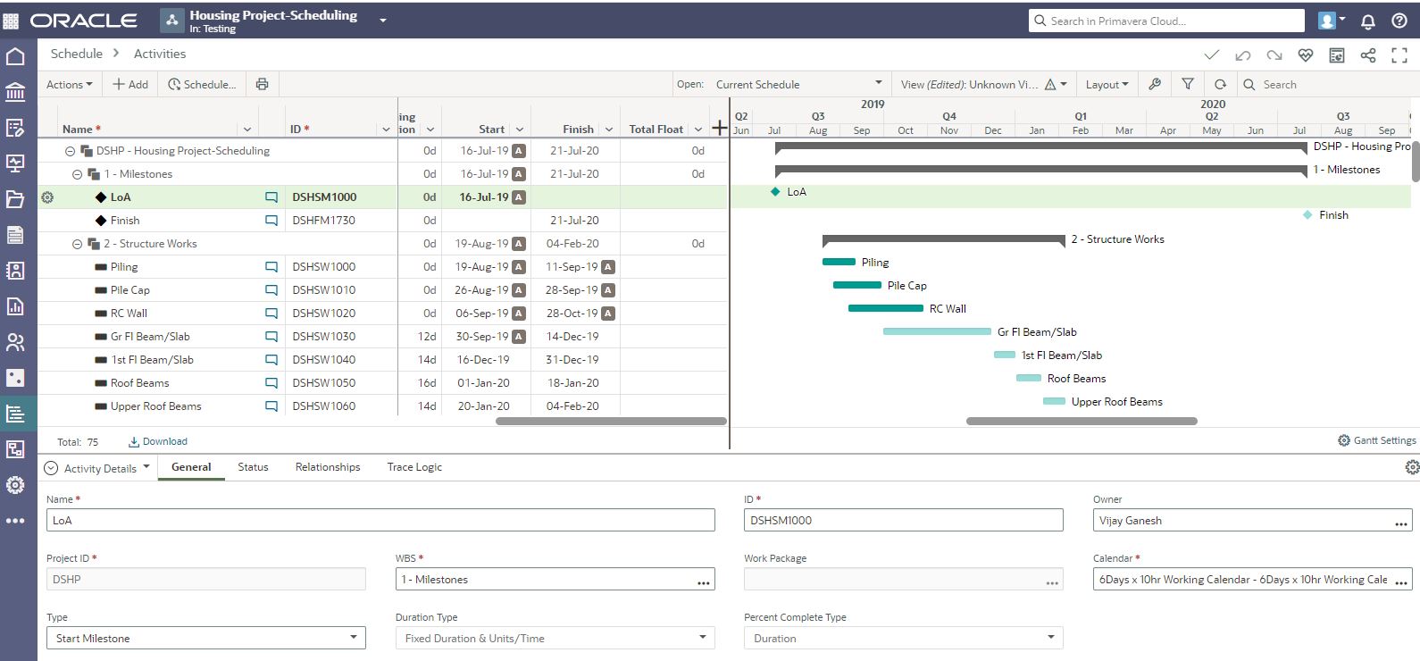 Oracle Primavera - IPEC